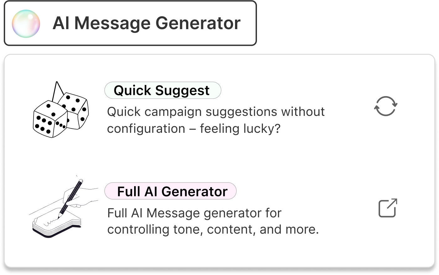 AI Message Generator