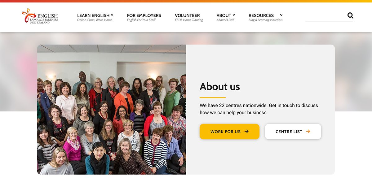 About Us | English Language Partners New Zealand