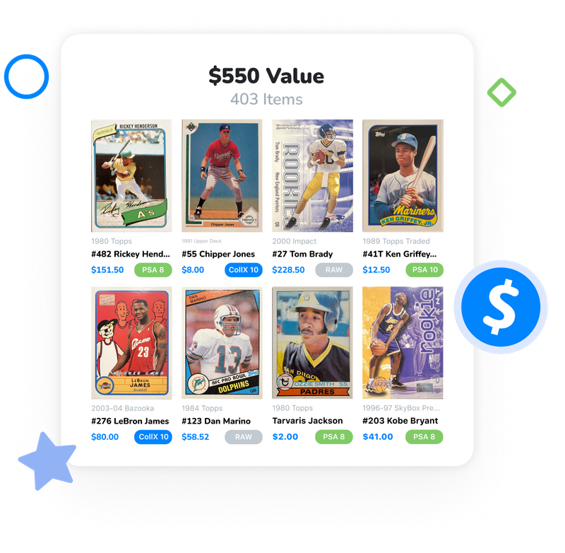 CollX: Scan sports cards to find out what they're worth