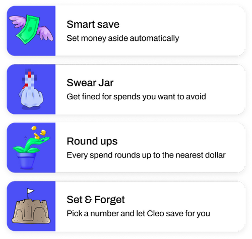 Cleo | A money app that doesn't suck