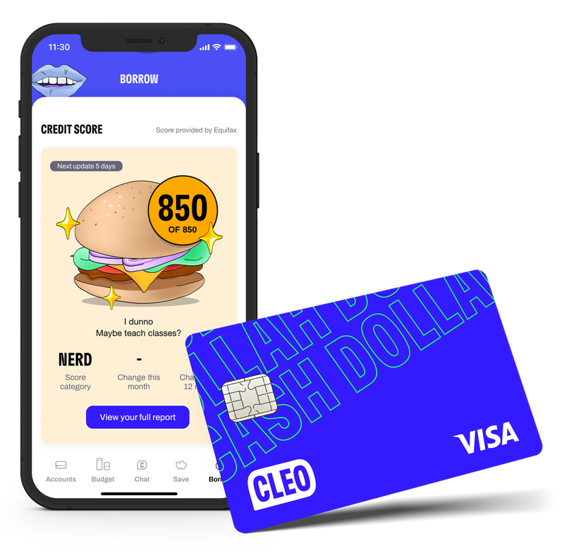 Cleo | A money app that doesn't suck