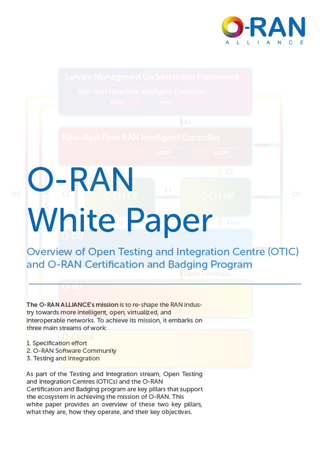 O-RAN Testing & Integration