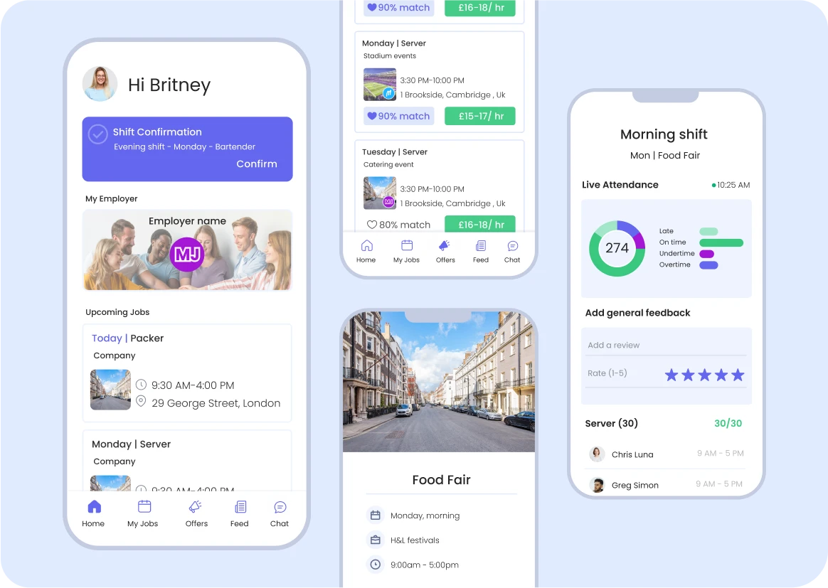 Engage and Retain Your Workers With Ubeya Worker App