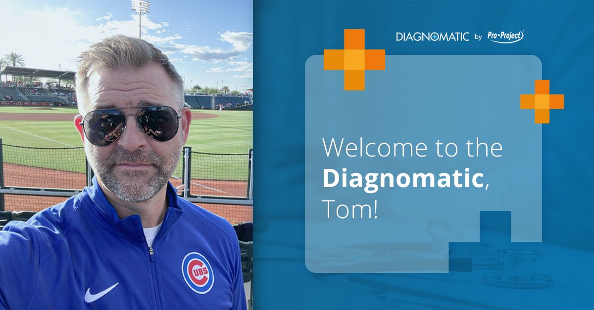 Diagnomatic | Welcome to the Diagnomatic, Tom!