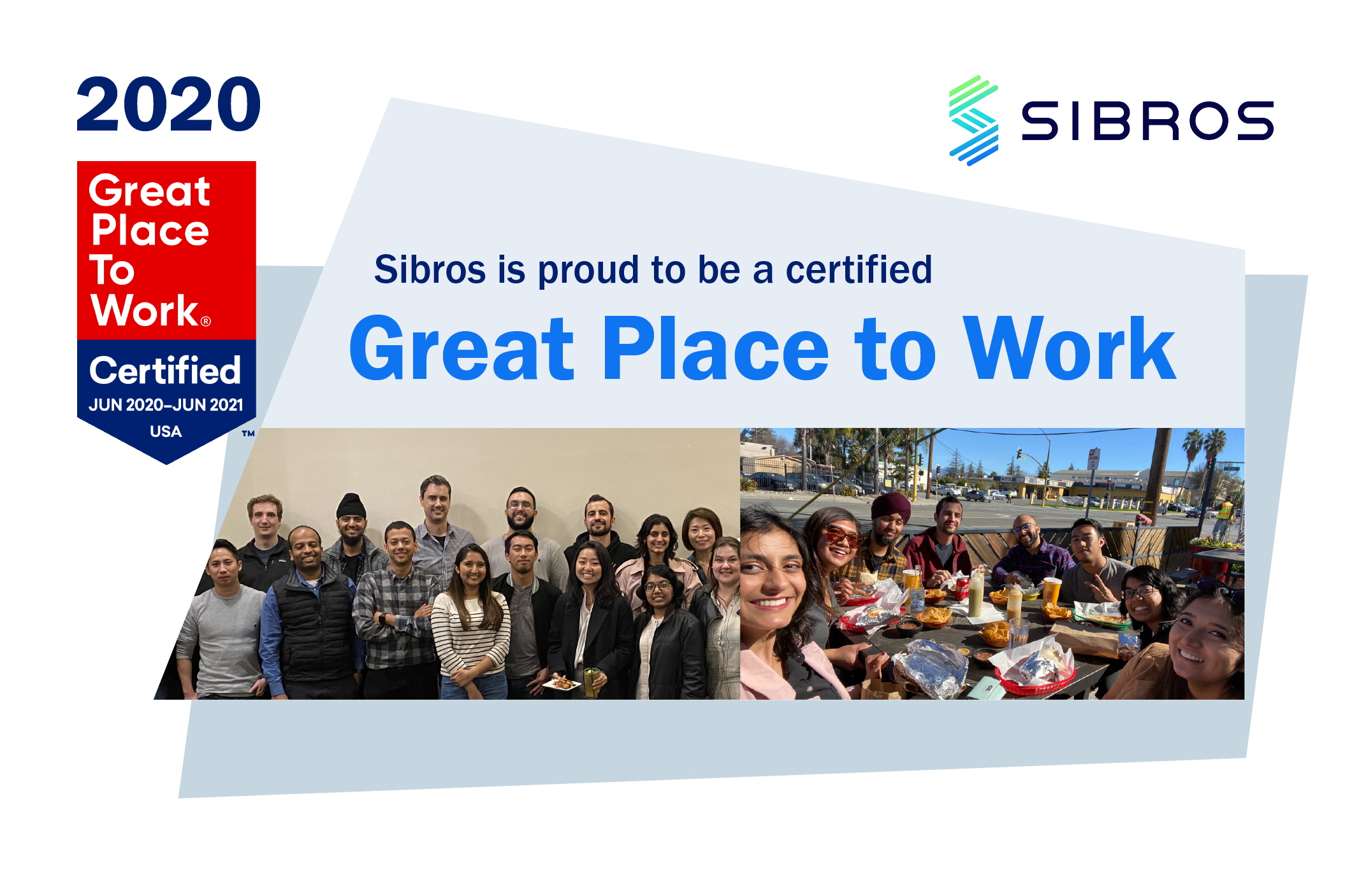 Sibros, a Great Place to Work-Certified™ Company for 2020-21 - Sibros