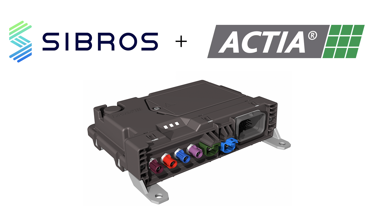 Sibros OTA Solutions Available on ACTIA Telematics Platform - Sibros