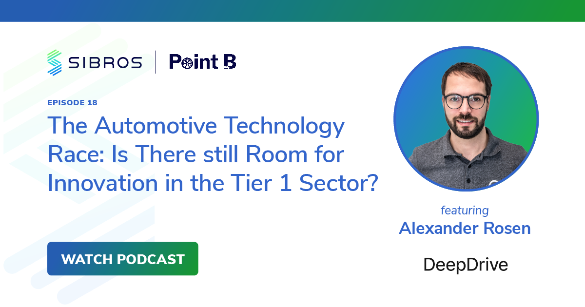Innovations in Tier 1 Automotive Sector with DeepDrive - Sibros