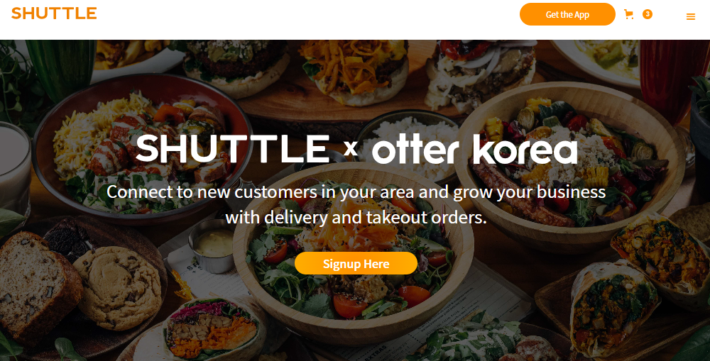 Shuttle Delivery x Otter Korea