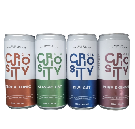 Curiosity Gin | Four Gin Tasting Set | The Spirits Workshop