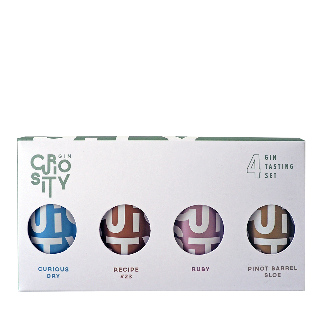 Curiosity Gin | Four Gin Tasting Set | The Spirits Workshop