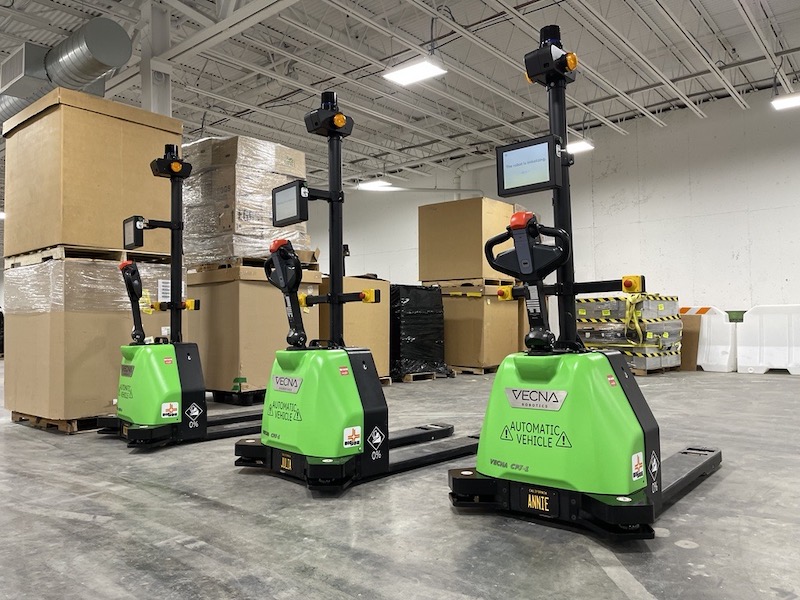 Vecna Robotics partners with forklift maker Big Joe to launch robotic pallet...