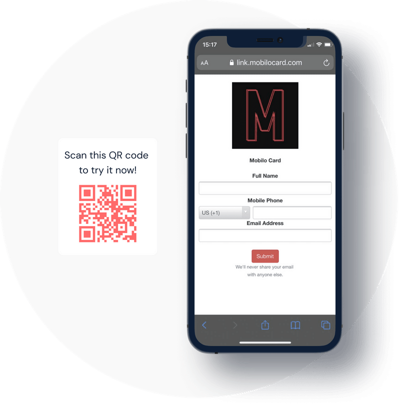 Mobilo Card - The SMART Digital Business Card