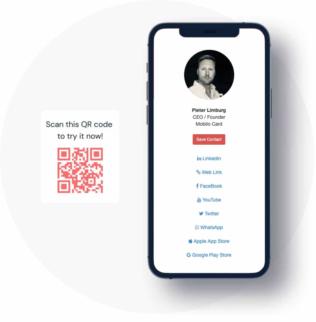 Mobilo Card - The SMART Digital Business Card
