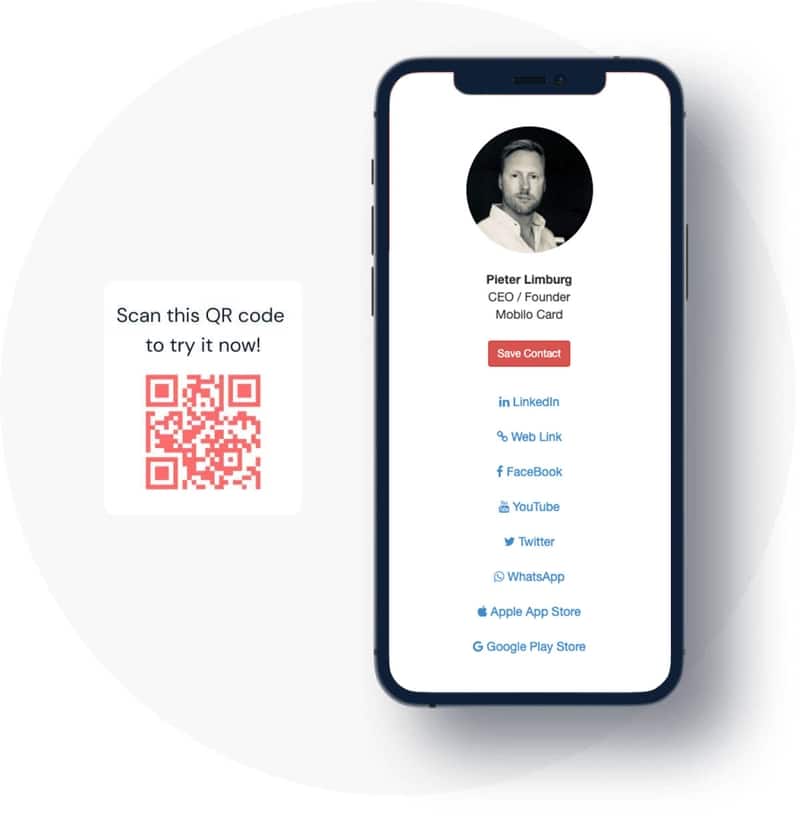 Mobilo Card - The SMART Digital Business Card