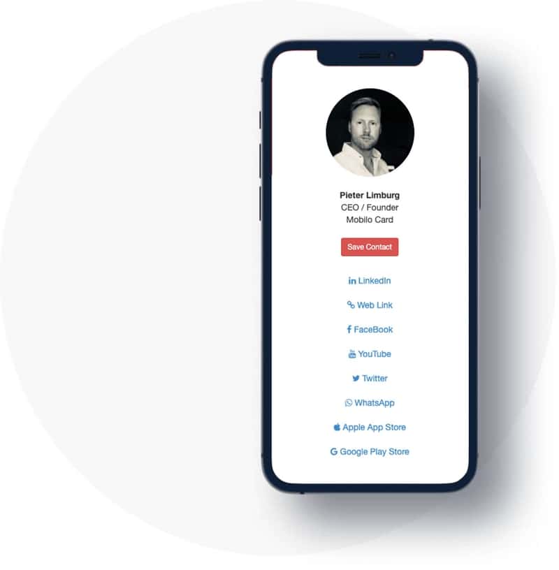 Mobilo Card - The SMART Digital Business Card