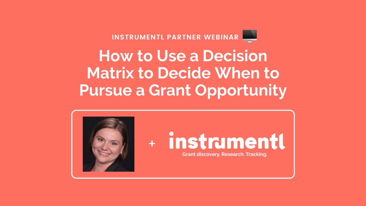 How to Use a Decision Matrix in Your Grant Strategy with Stacy ...