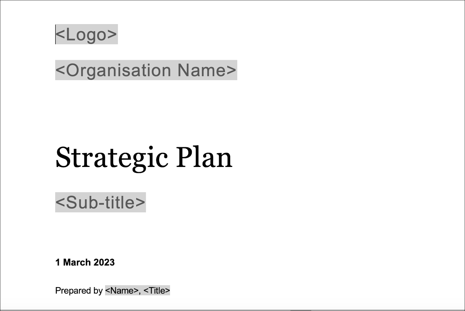 5 Free Nonprofit Strategic Planning Templates To Use