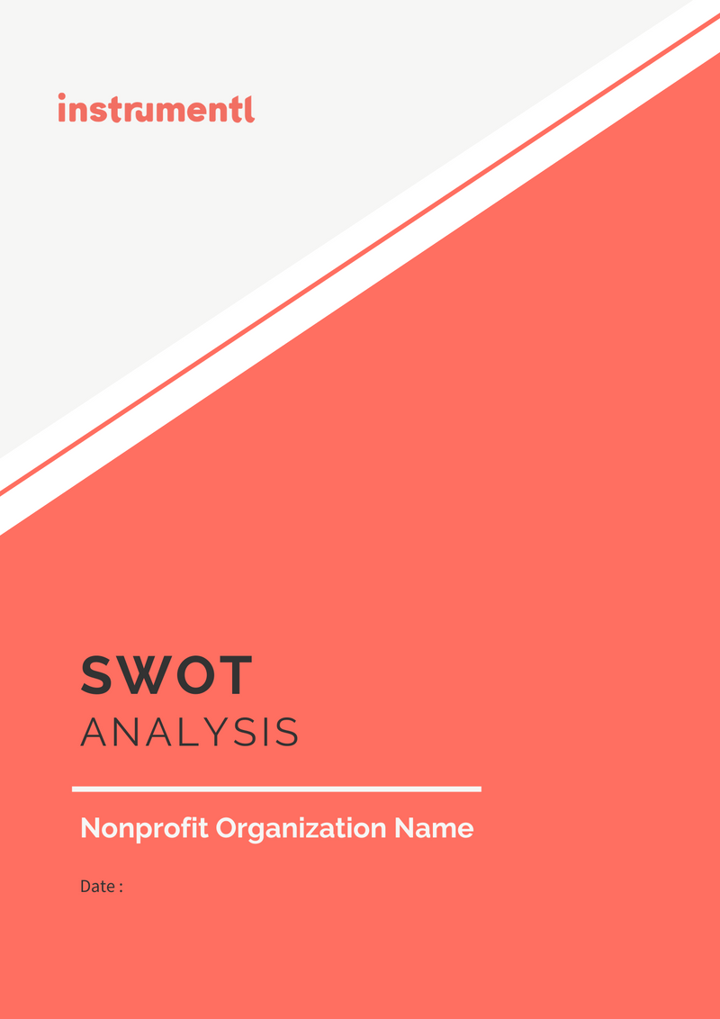 Free Nonprofit SWOT Analysis Templates