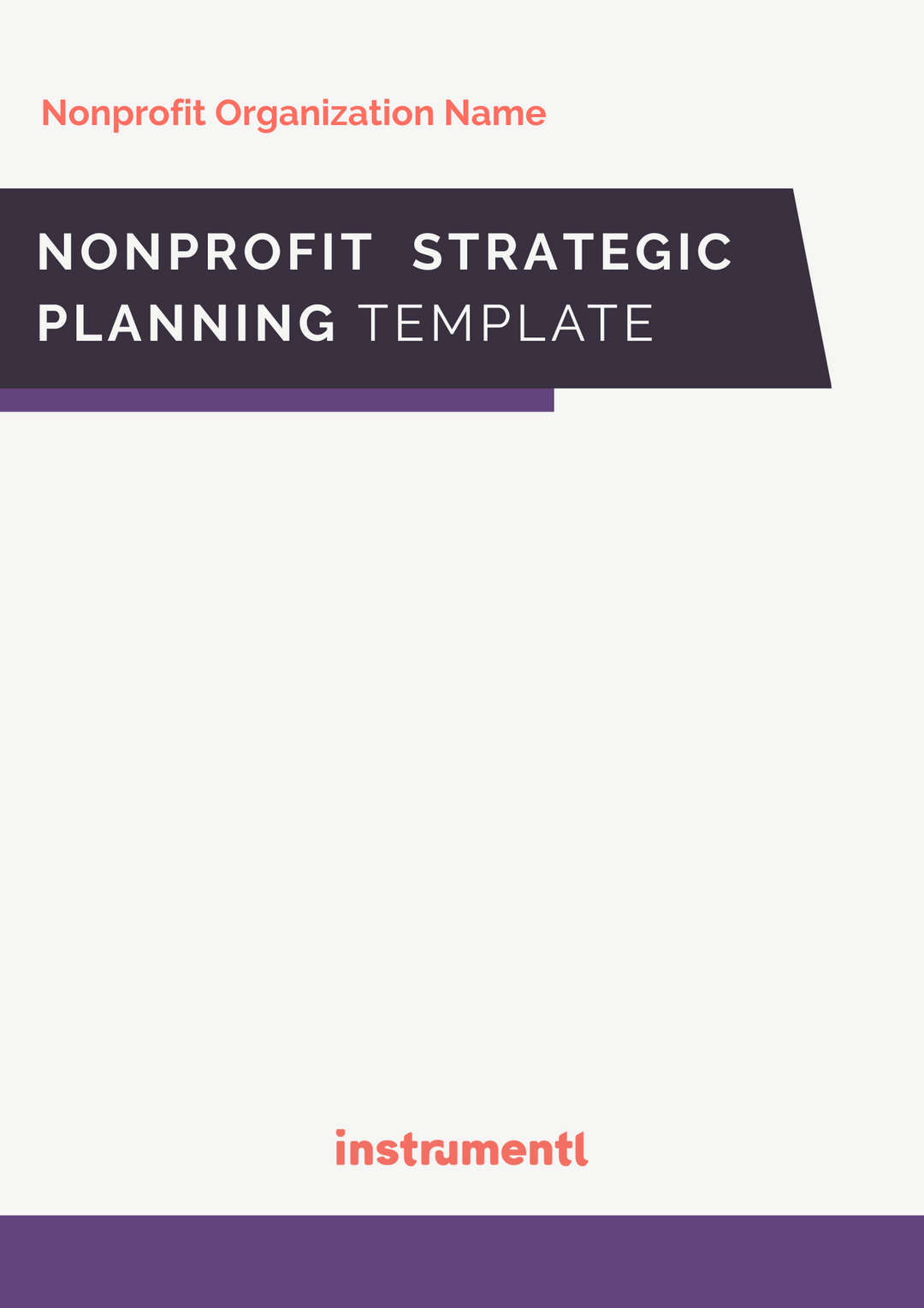 5 Free Nonprofit Strategic Planning Templates To Use