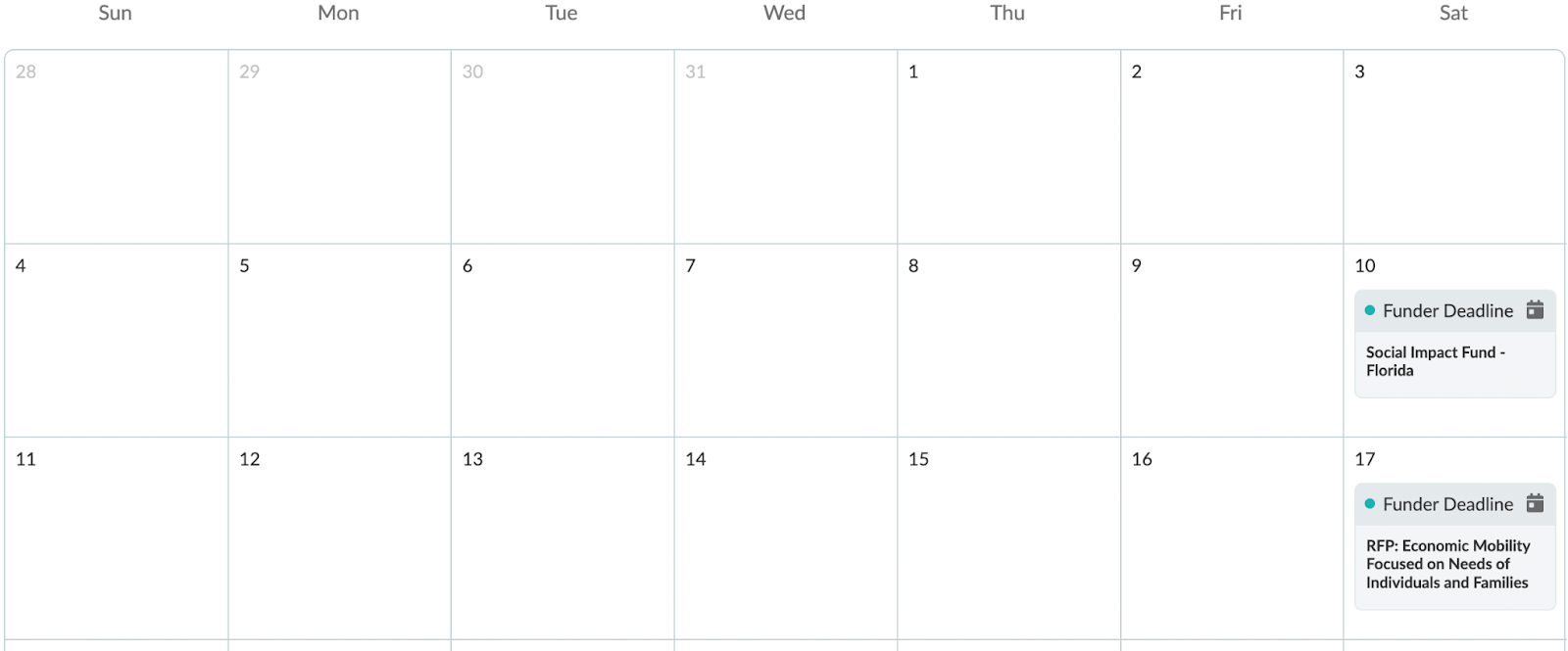 Grant Writing Calendar: How to Better Manage Your Grants | Instrumentl