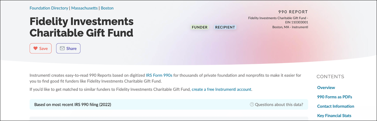 How to Read a Form 990: 8 Things To Look For | Instrumentl