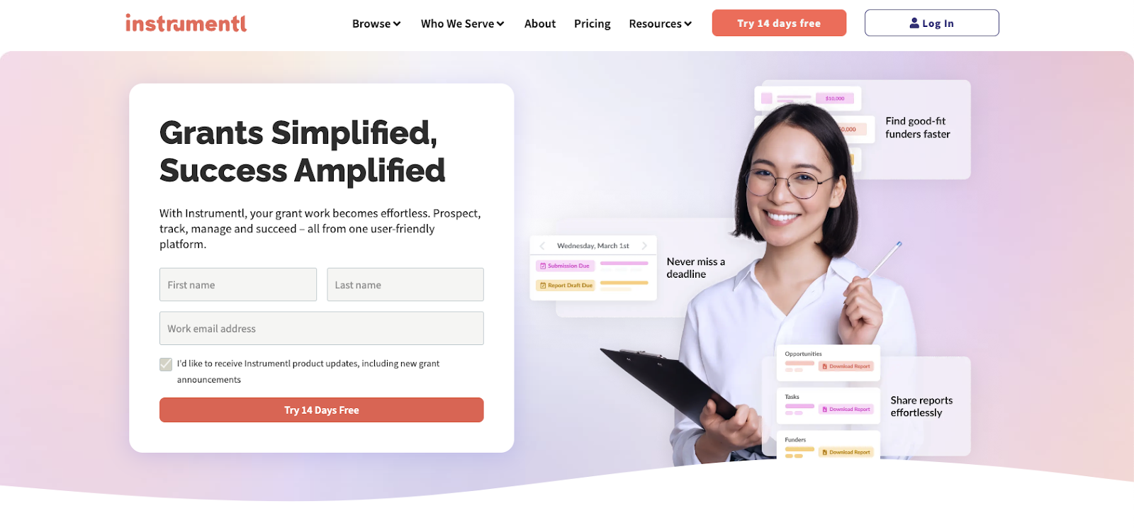 The Best Grant Writing Software for Nonprofits | Instrumentl