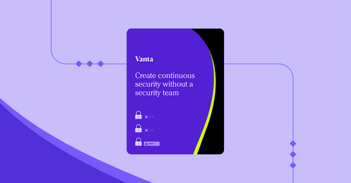 Get a custom demo with Vanta