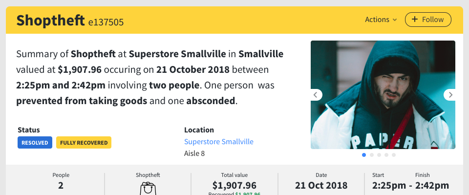 What's New - Police status updates