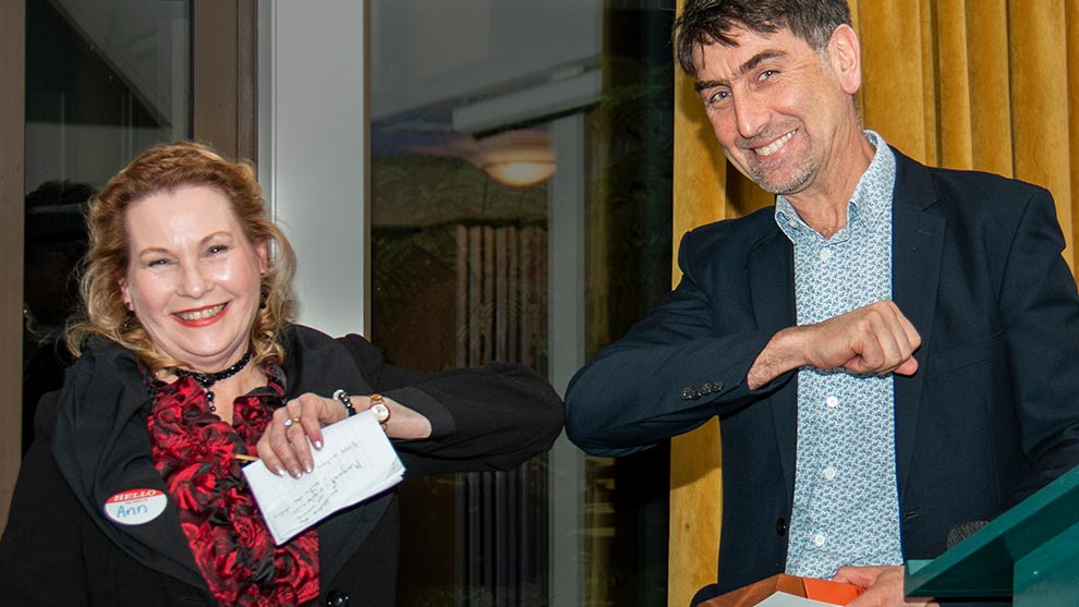 Distinguished Volunteer Service Award winner Ann