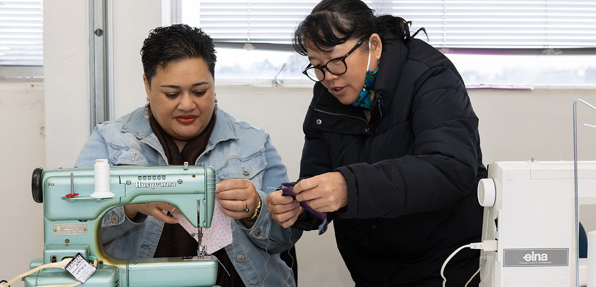 Mask making workshop win-win