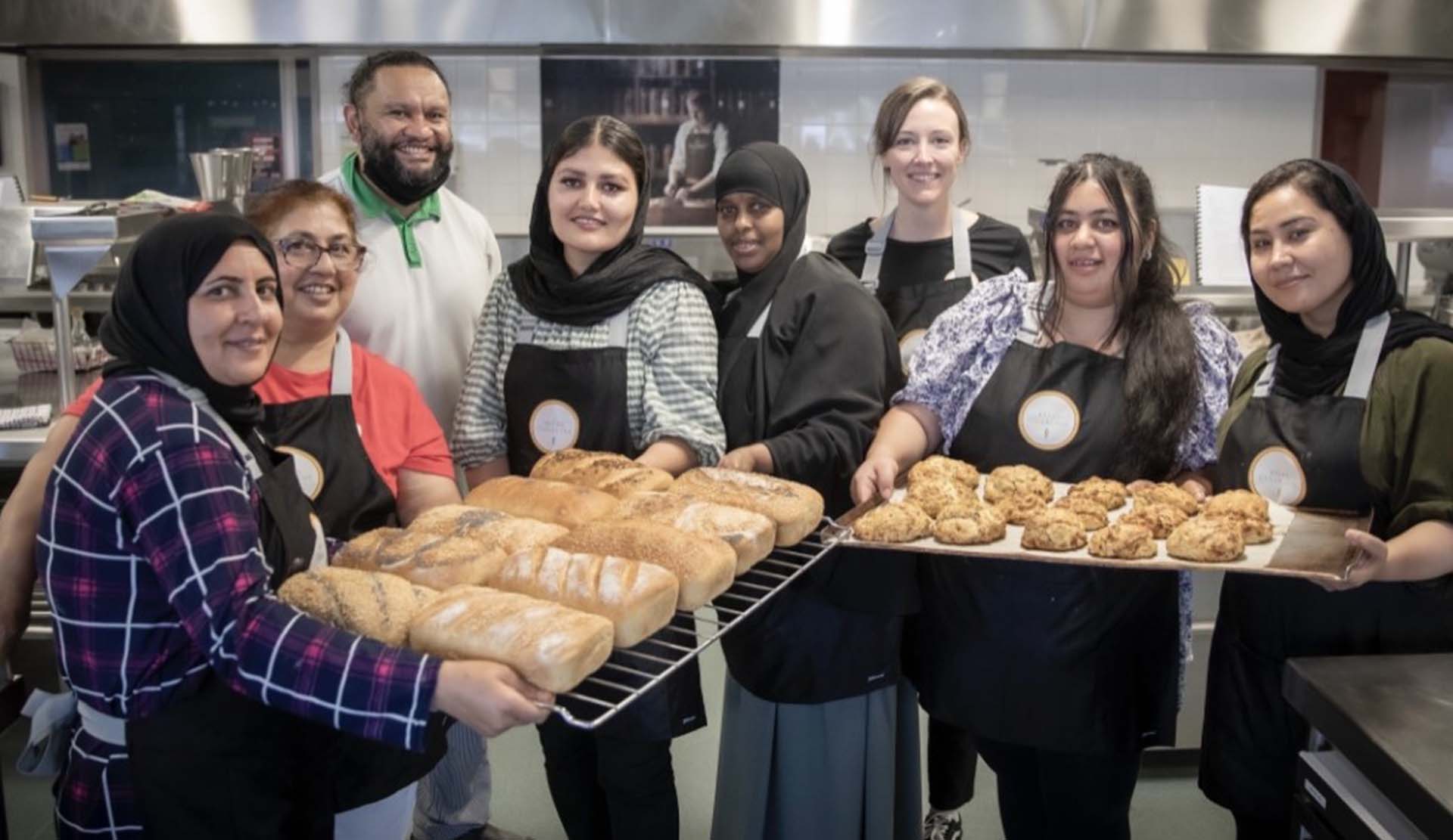 Kneading a way into work