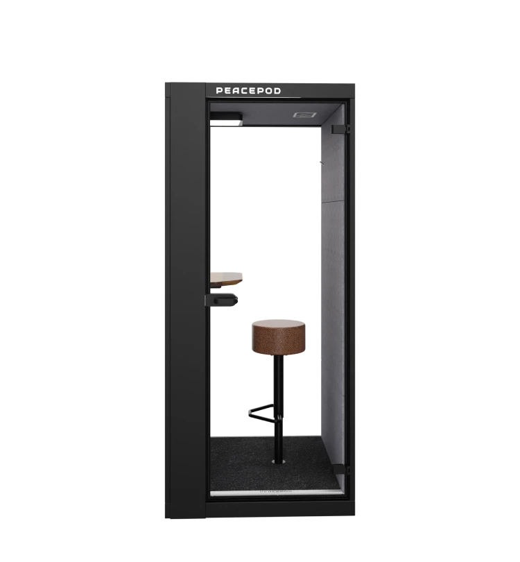 Premium Soundproof Office Phone Booth | Peacepod