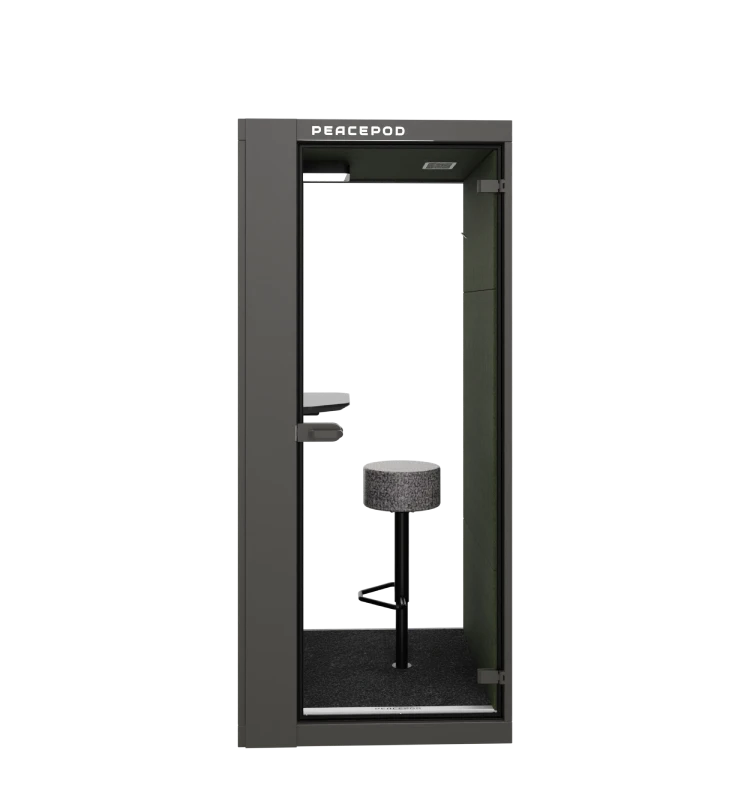 Premium Soundproof Office Phone Booth | Peacepod