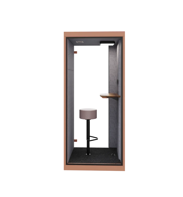 Premium Soundproof Office Phone Booth | Peacepod