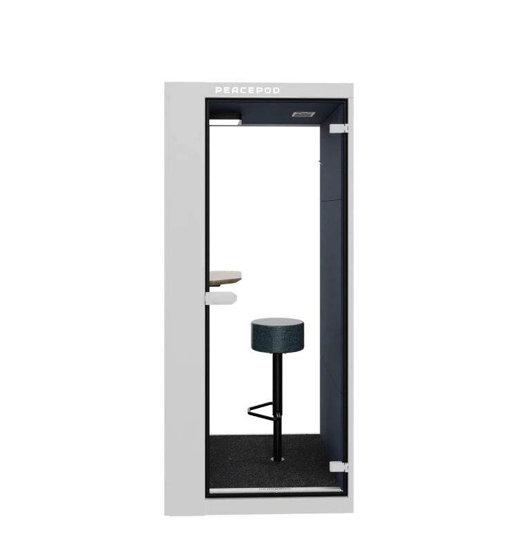 Premium Soundproof Office Phone Booth | Peacepod