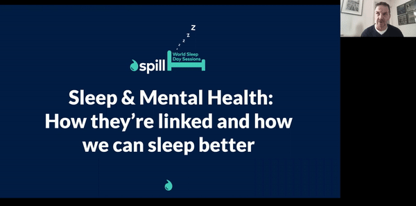 Spill | Employee mental health support | World Sleep Day resources