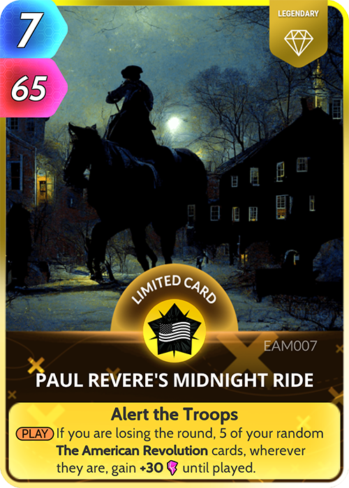 Paul Revere’s Midnight Ride