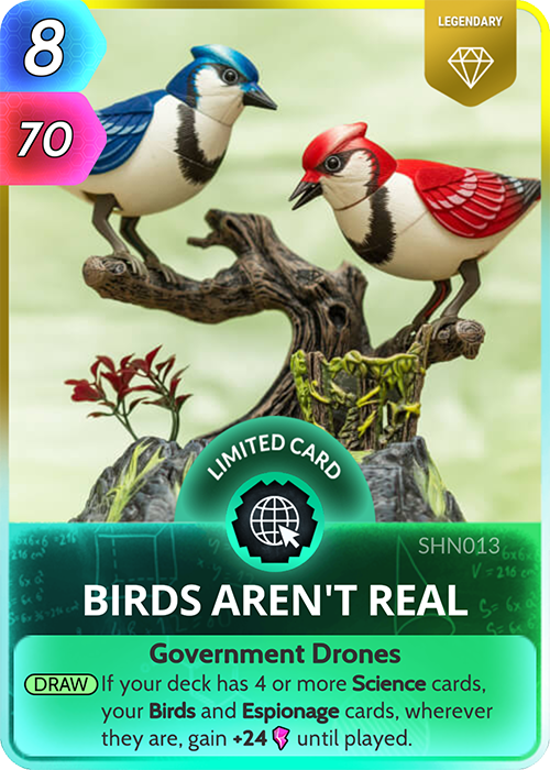 Bird's Aren't Real