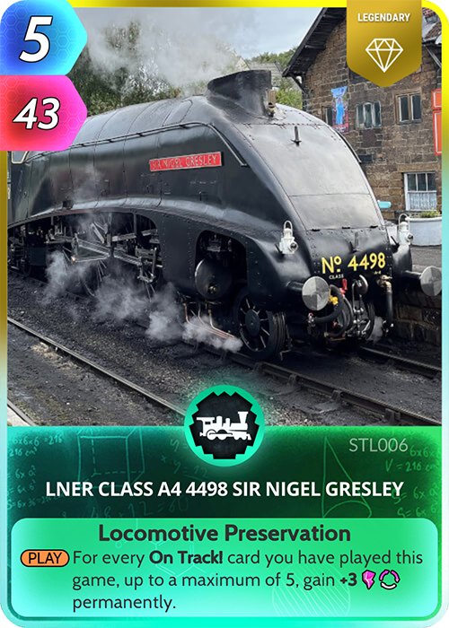 LNER Class A4 4498 Sir Nigel Gresley