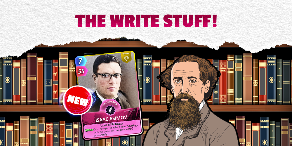 I, Robot - CUE, Card Game.