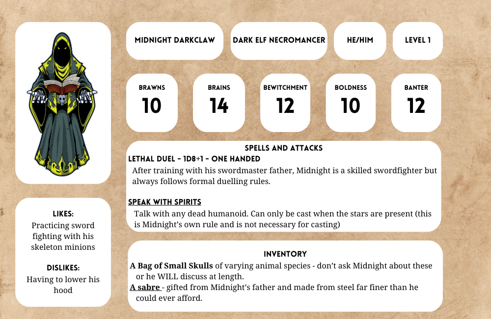 Crafting Clues - Player 3!