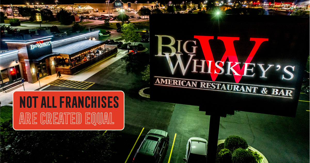 Big Whiskey's | Restaurant Franchise Opportunities