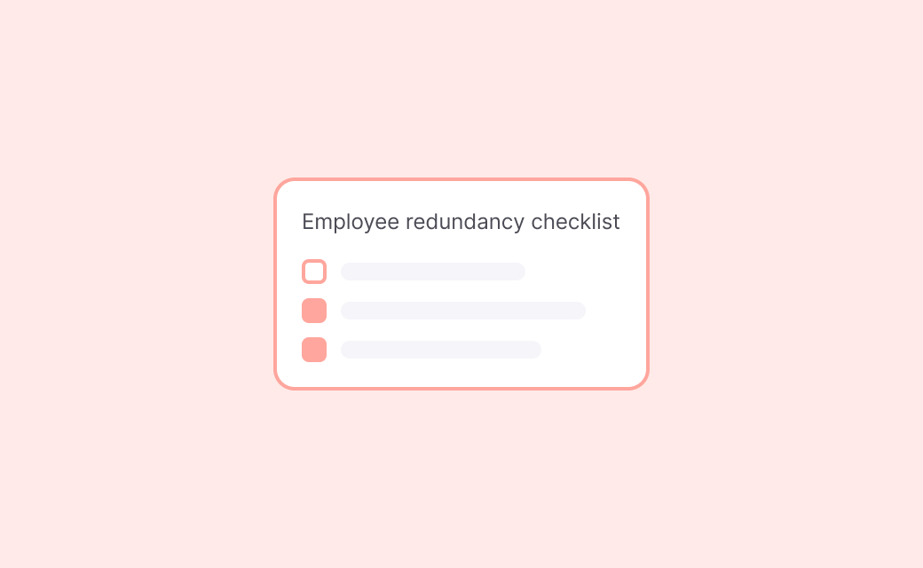 How to make someone redundant (nicely)