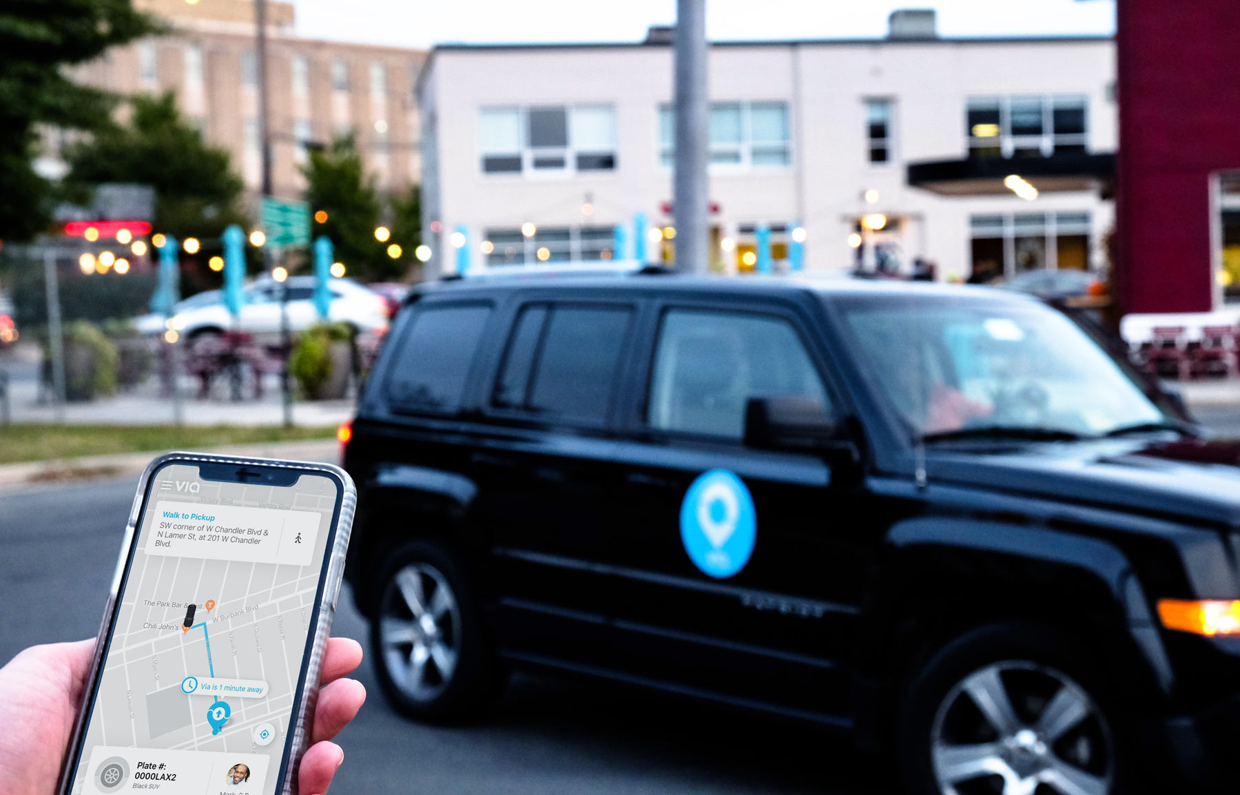 Via and LA Metro announce extension and expansion of shared ride service