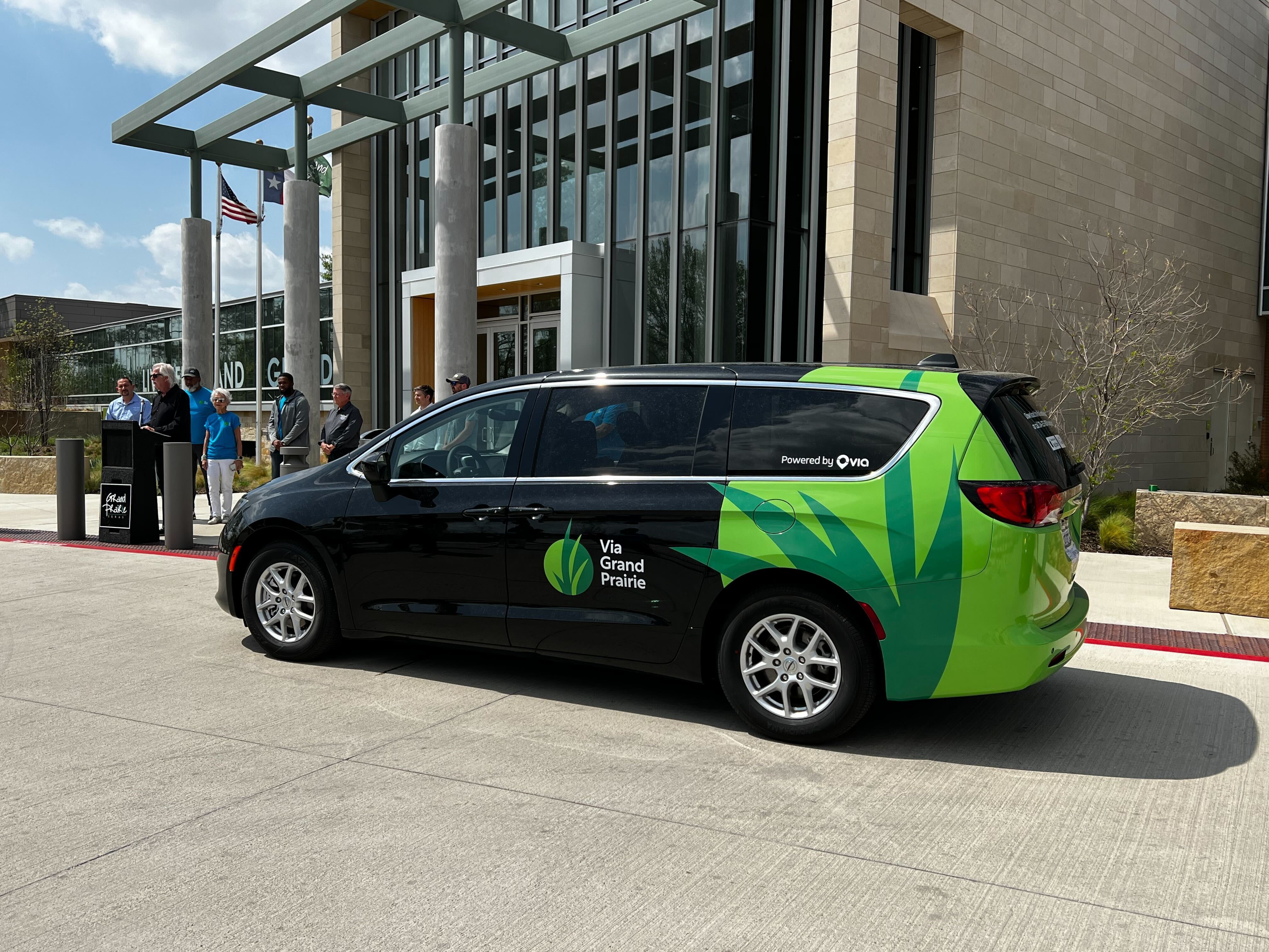 Grand Prairie, TX launches new on-demand Via rideshare service