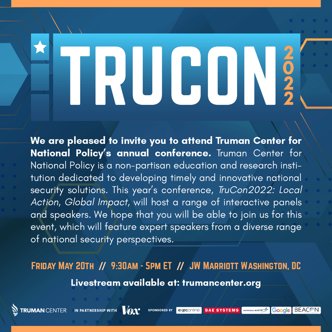 Truman Center for National Policy | TruCon