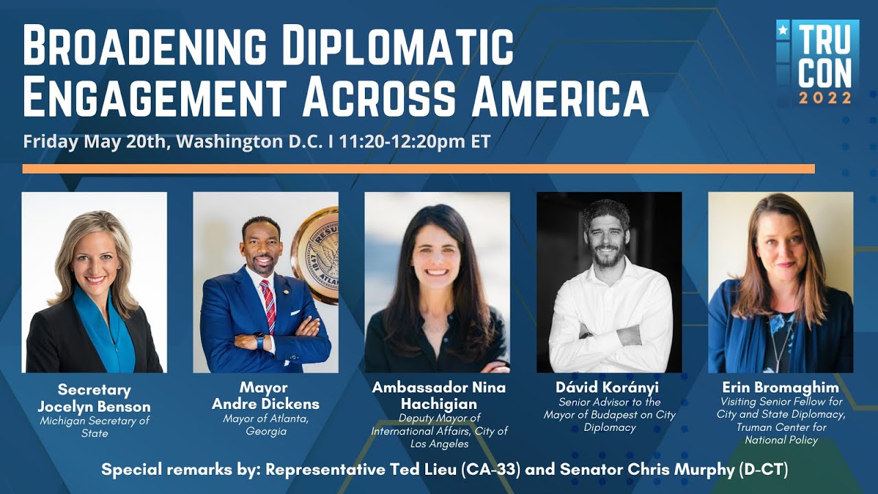 Truman Center for National Policy | City and State Diplomacy