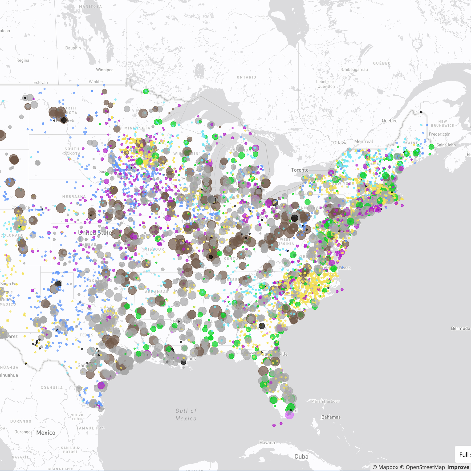 America’s Energy Mosaic: An Interactive Map of US Power Plant Emissions ...