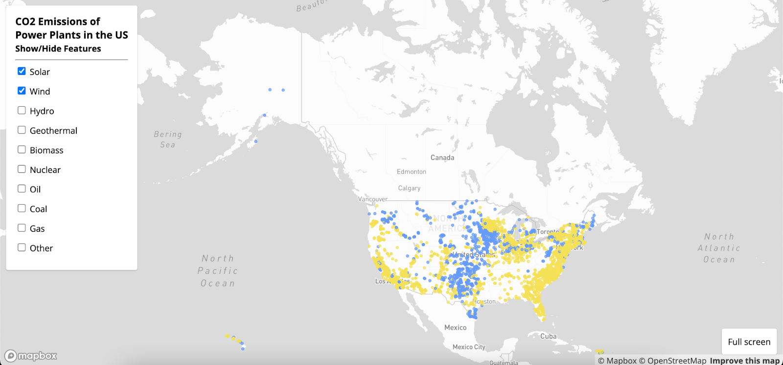 America’s Energy Mosaic: An Interactive Map of US Power Plant Emissions ...