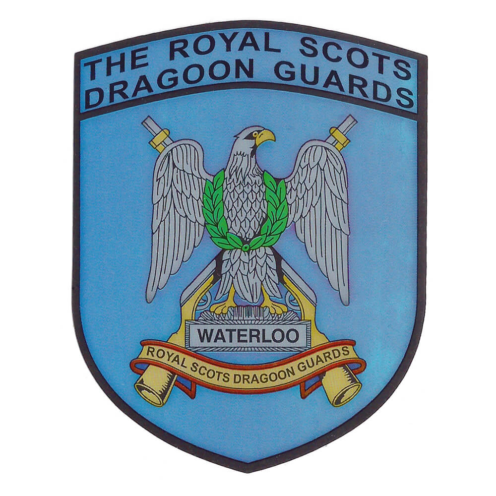 Scots DG Window Sticker - The Royal Scots Dragoon Guards Museum Shop